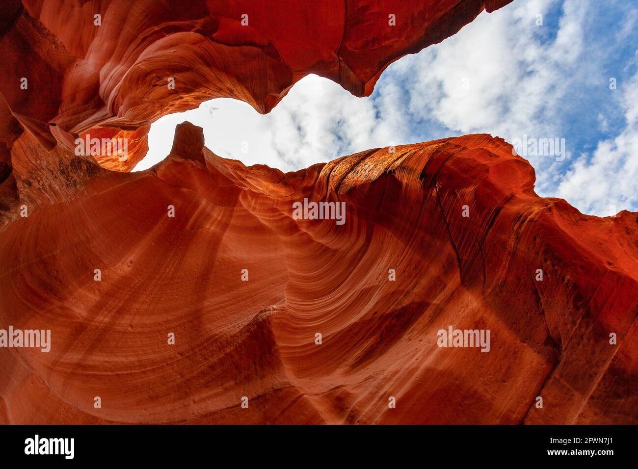 Antelope Cave tourist attraction near Page USA Stock Photo - Alamy