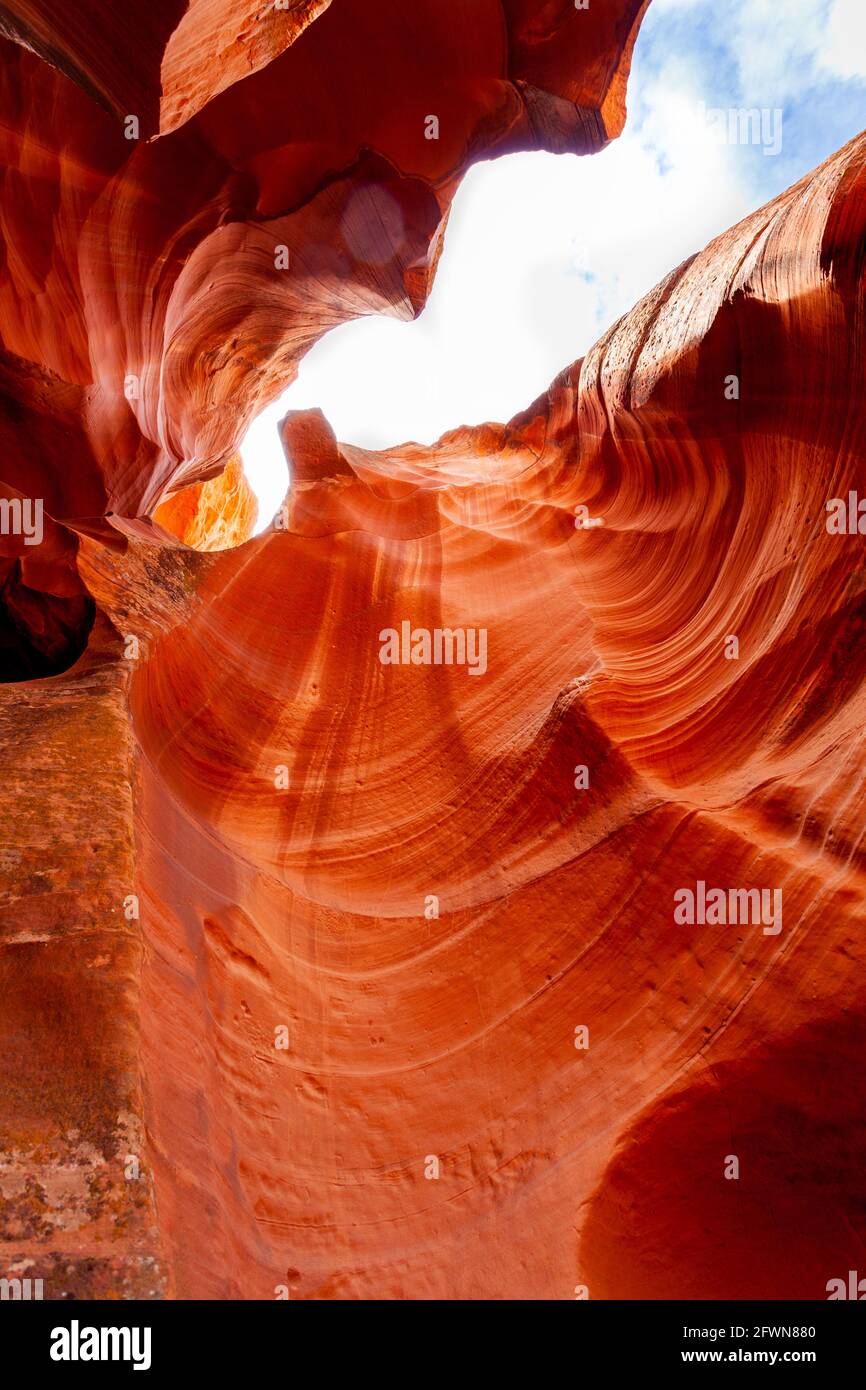 Antelope cave near Page Arizona Stock Photo - Alamy