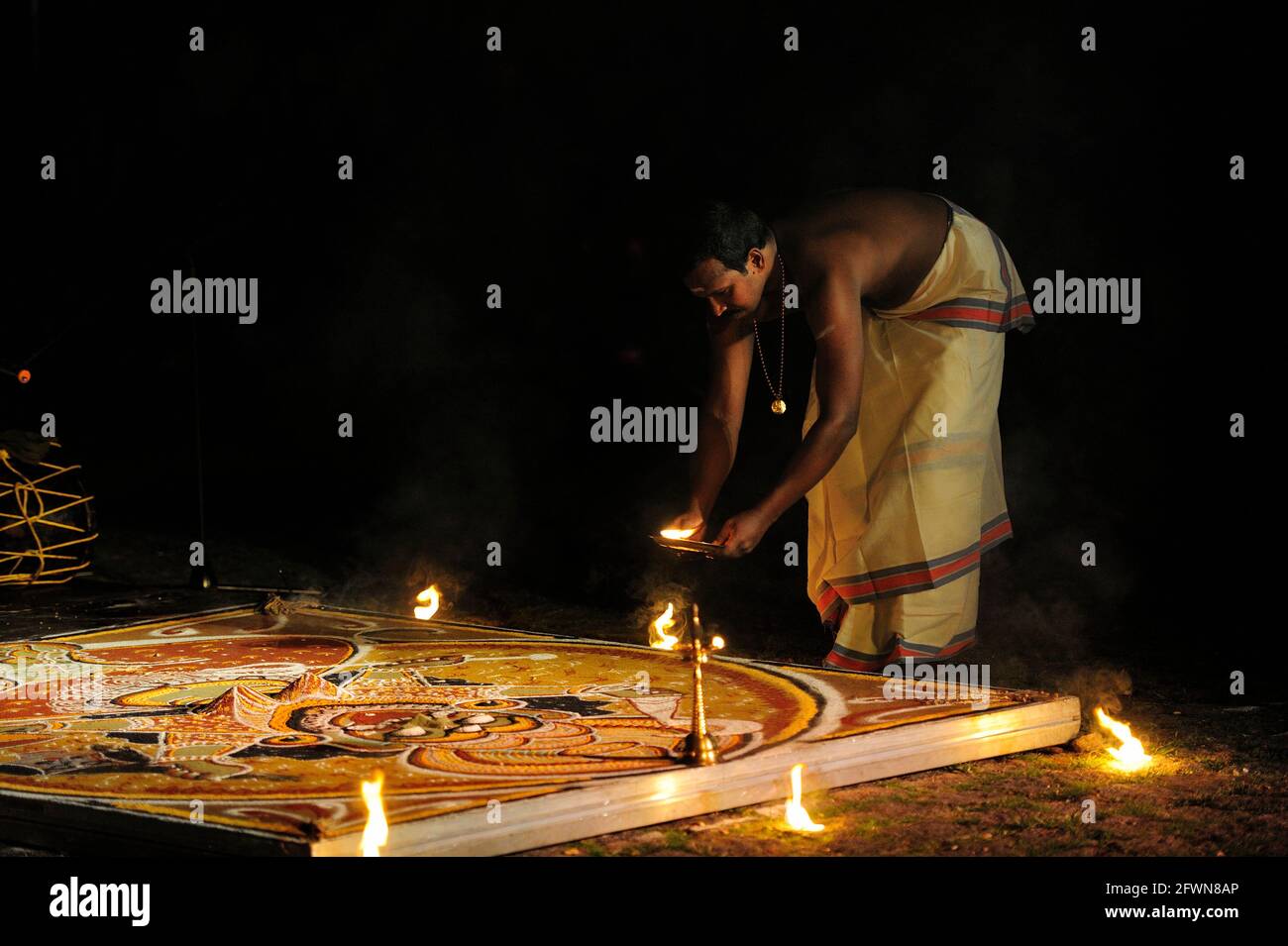 Mudijettu. Kerala temple ritual theater,Mudijettu. Ritual theater from ...