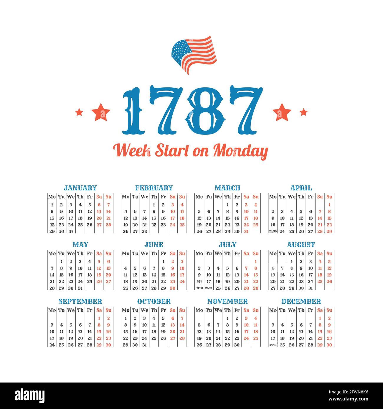 1787 Stock Vector Images - Alamy