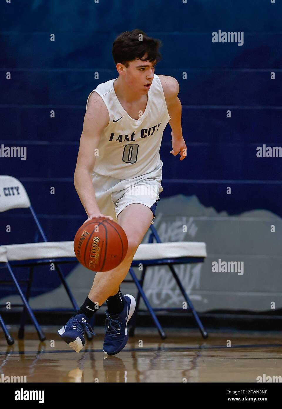 JV Basketball action with Moscow vs Lake City High School in Coeur d ...