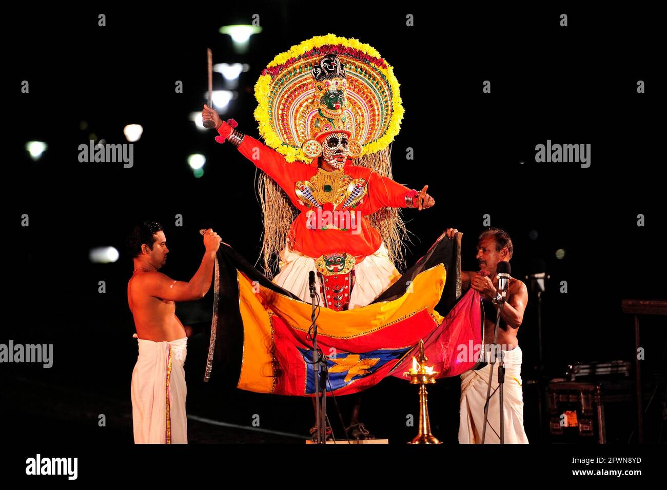 Mudijettu. Kerala temple ritual theater,Mudijettu. Ritual theater from ...