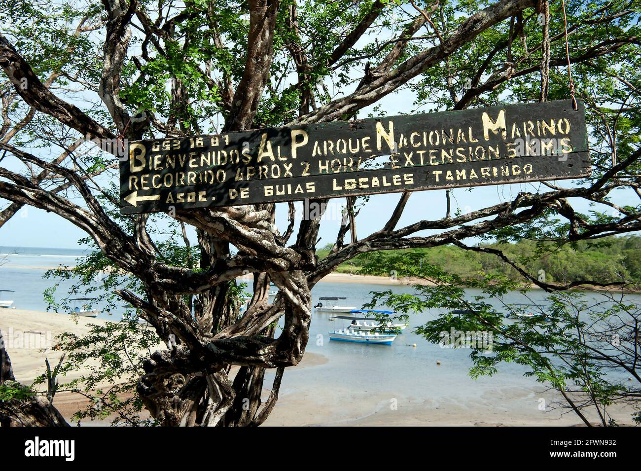 Parque Nacional, National Park, Marino Stock Photo - Alamy
