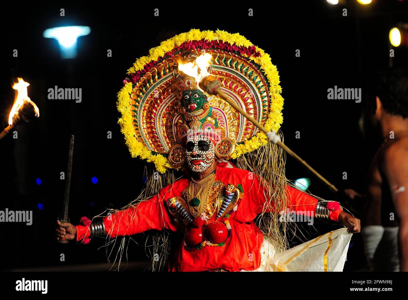 Mudijettu. Kerala temple ritual theater,Mudijettu. Ritual theater from ...