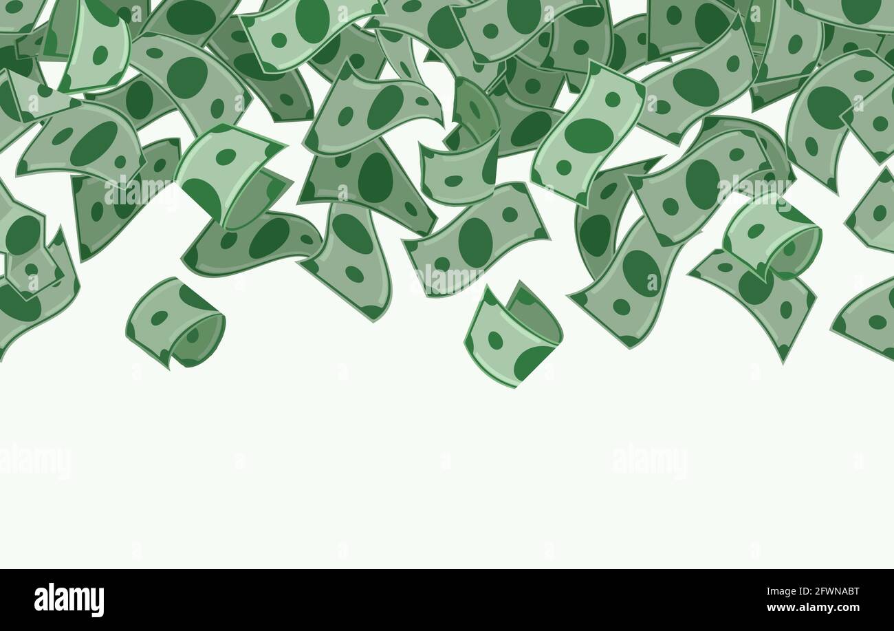 Falling dollars seamless pattern Stock Vector Image & Art - Alamy