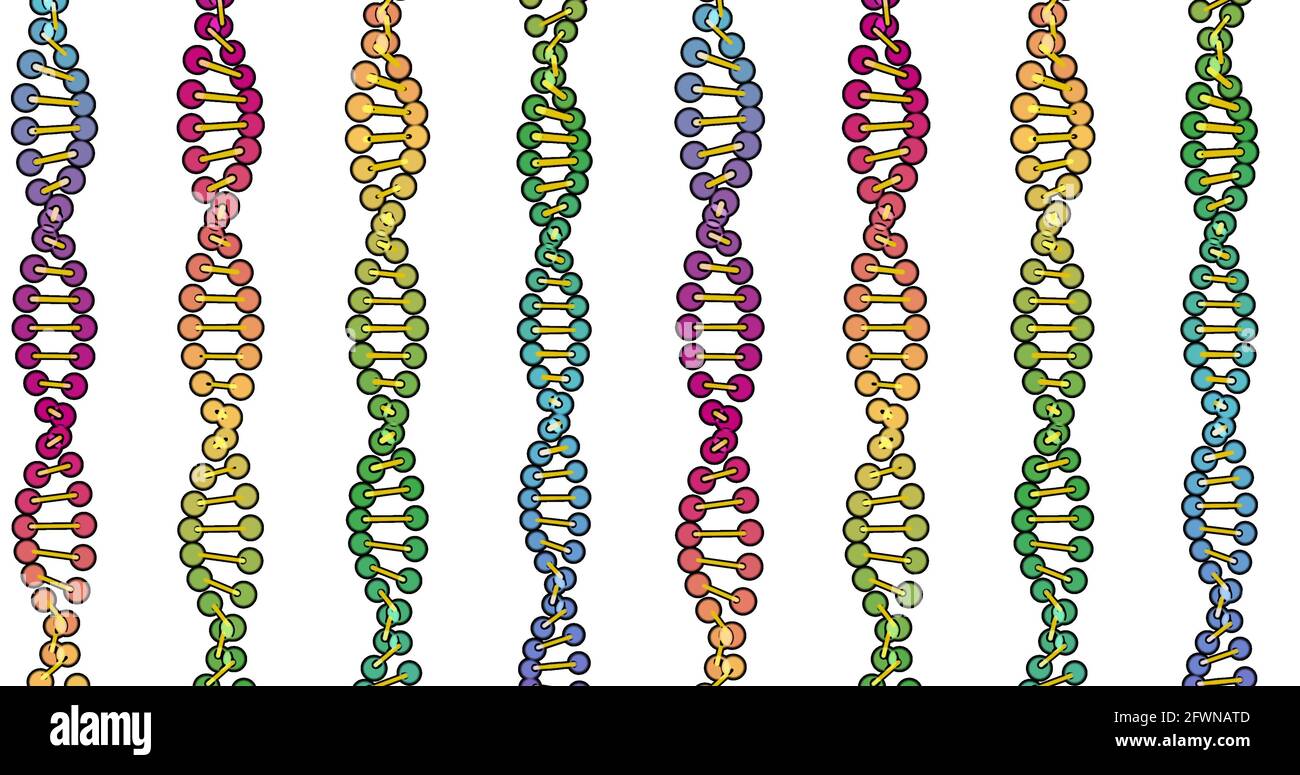 Dna animation Cut Out Stock Images & Pictures - Alamy