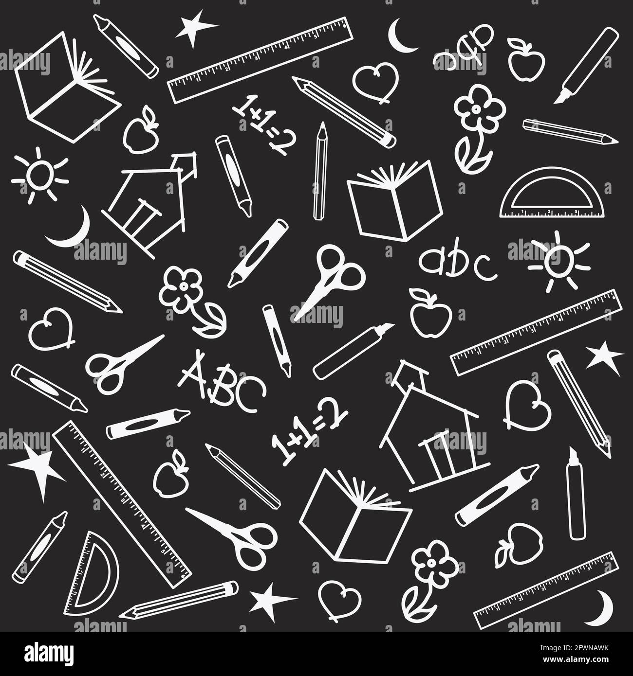 School drawings hi-res stock photography and images - Alamy