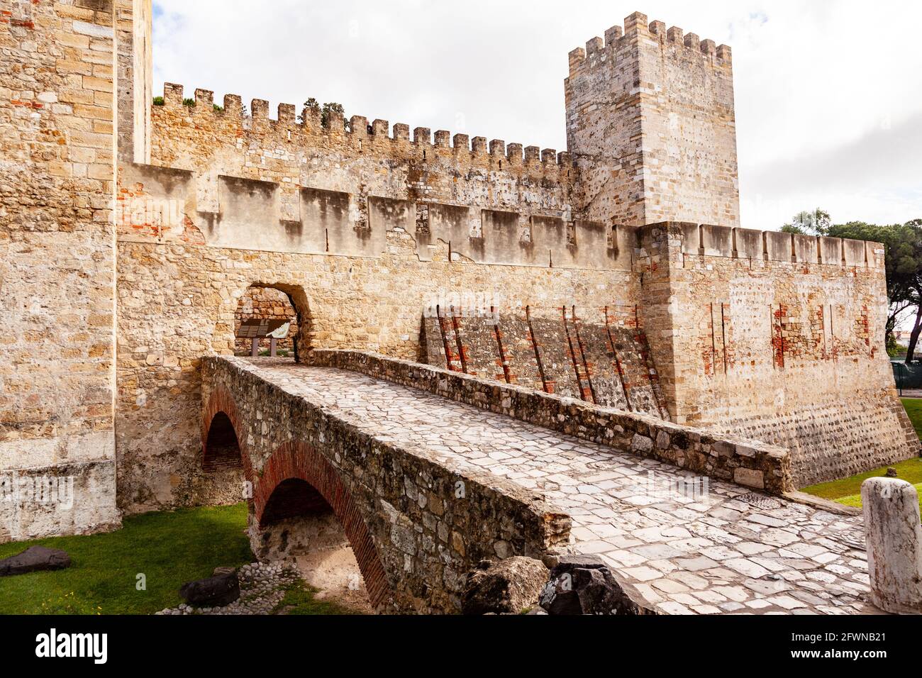 Saint George Castle is a historic castle in the Portuguese capital of ...