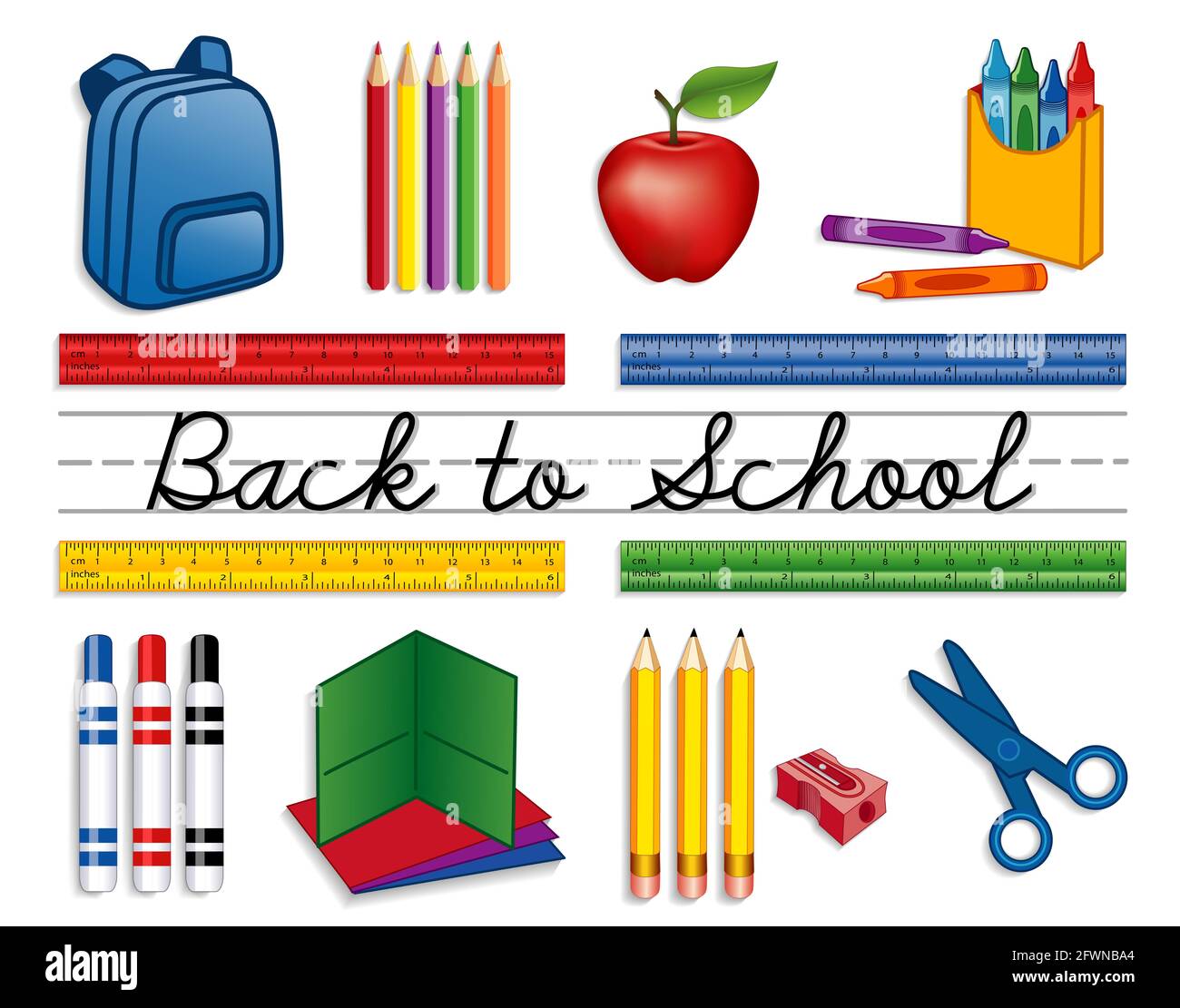 Pencil folders Cut Out Stock Images & Pictures - Alamy