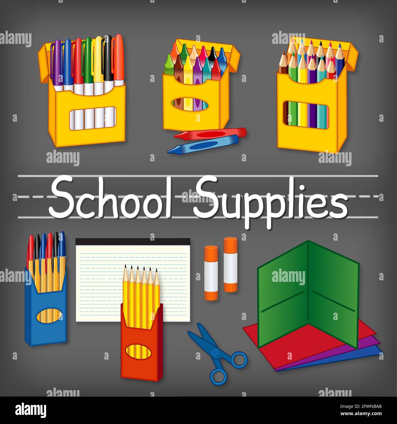 Folders scissors hi-res stock photography and images - Alamy