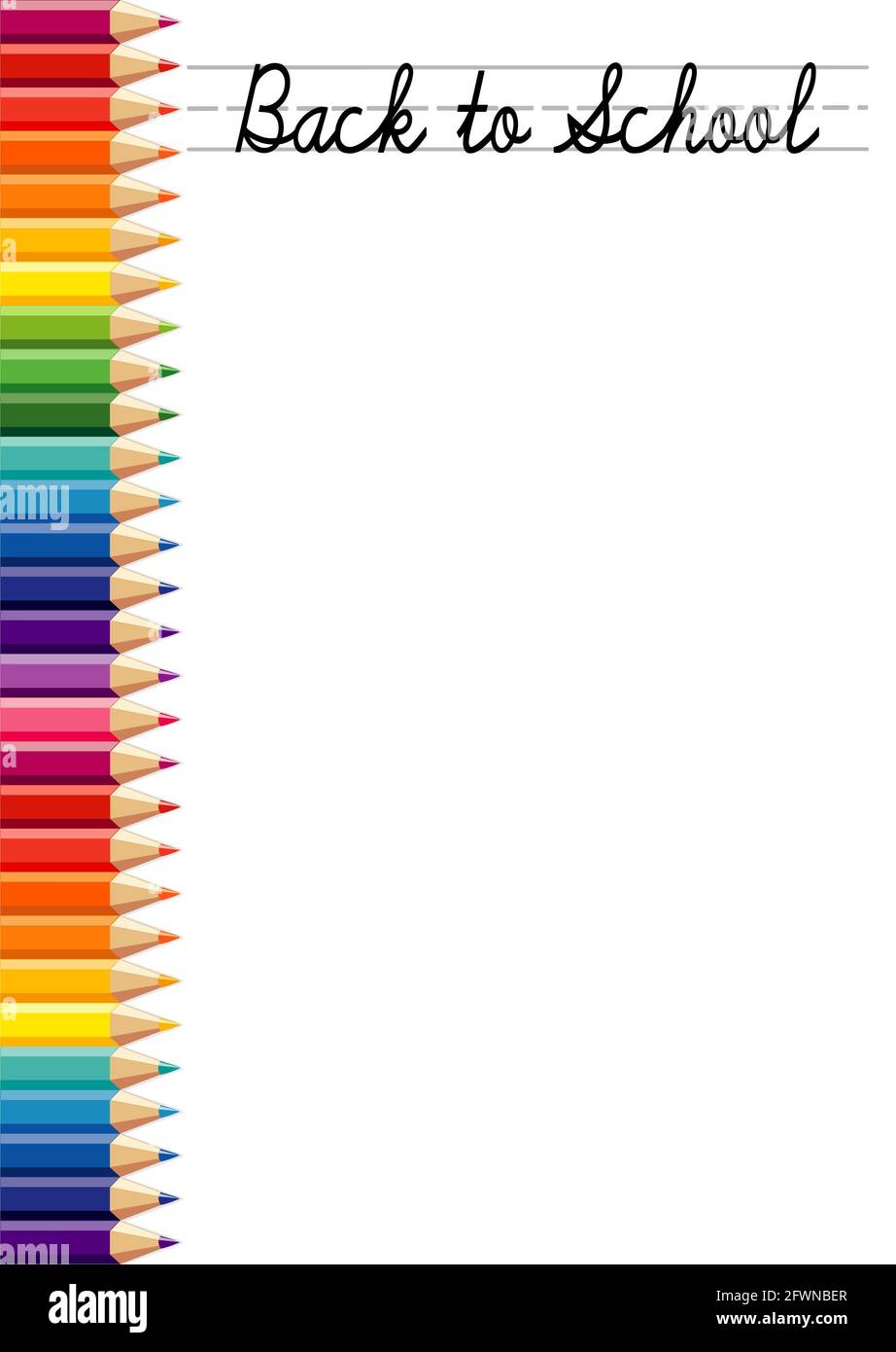 Back to school poster hi-res stock photography and images - Alamy