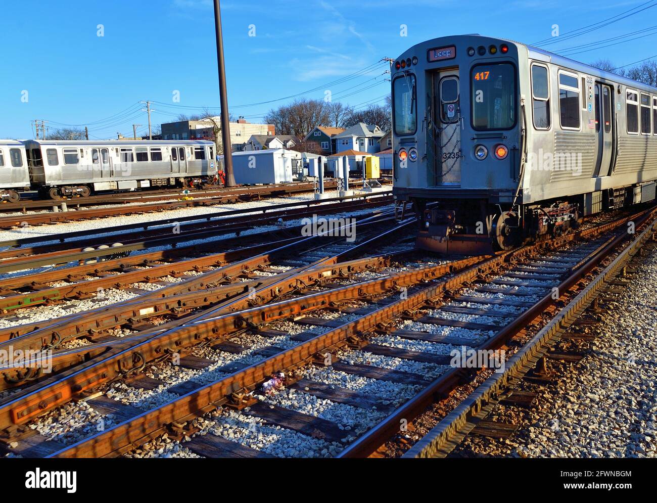Rail yard chicago hi-res stock photography and images - Alamy