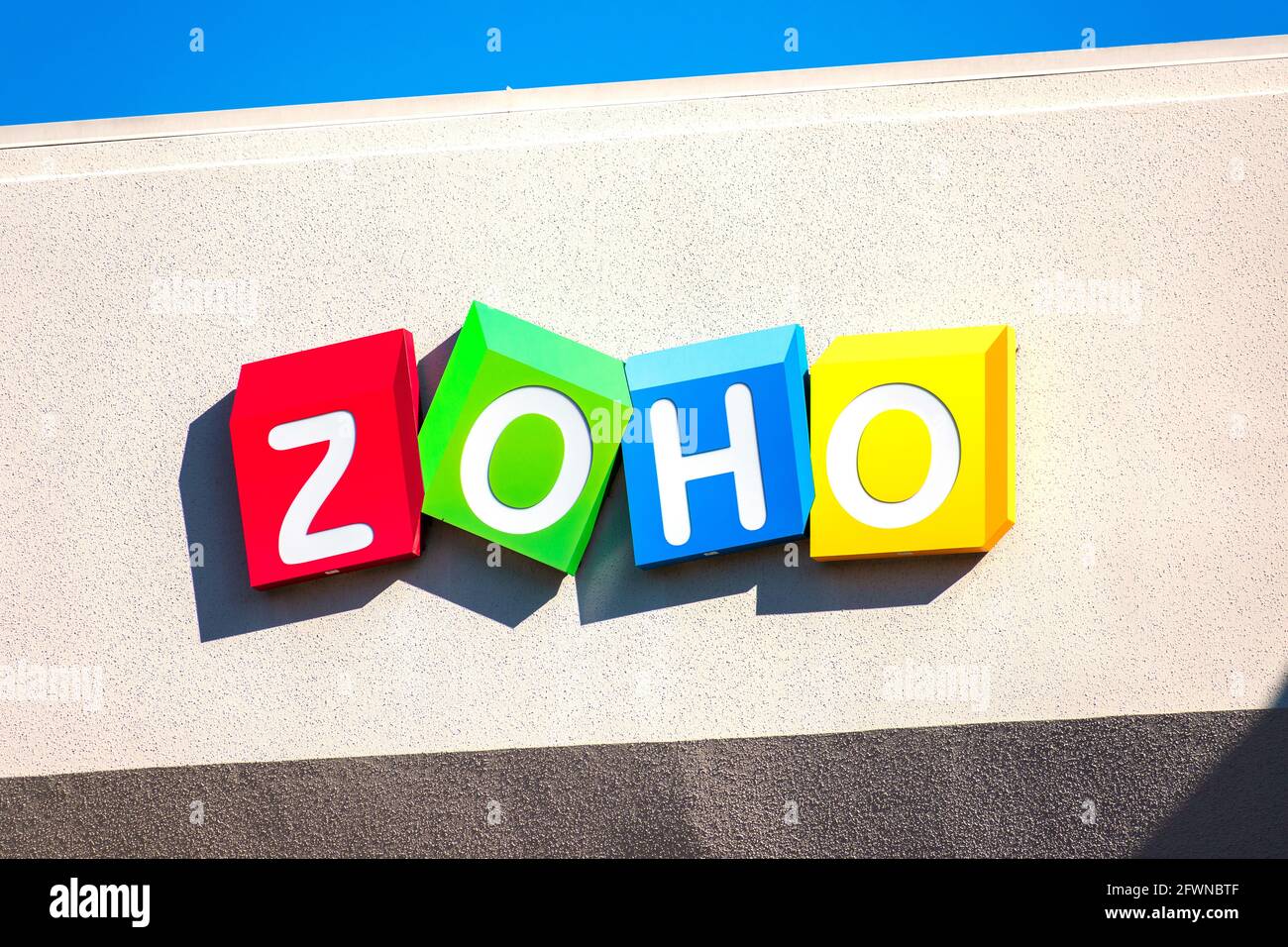 Zoho logo hi-res stock photography and images - Alamy