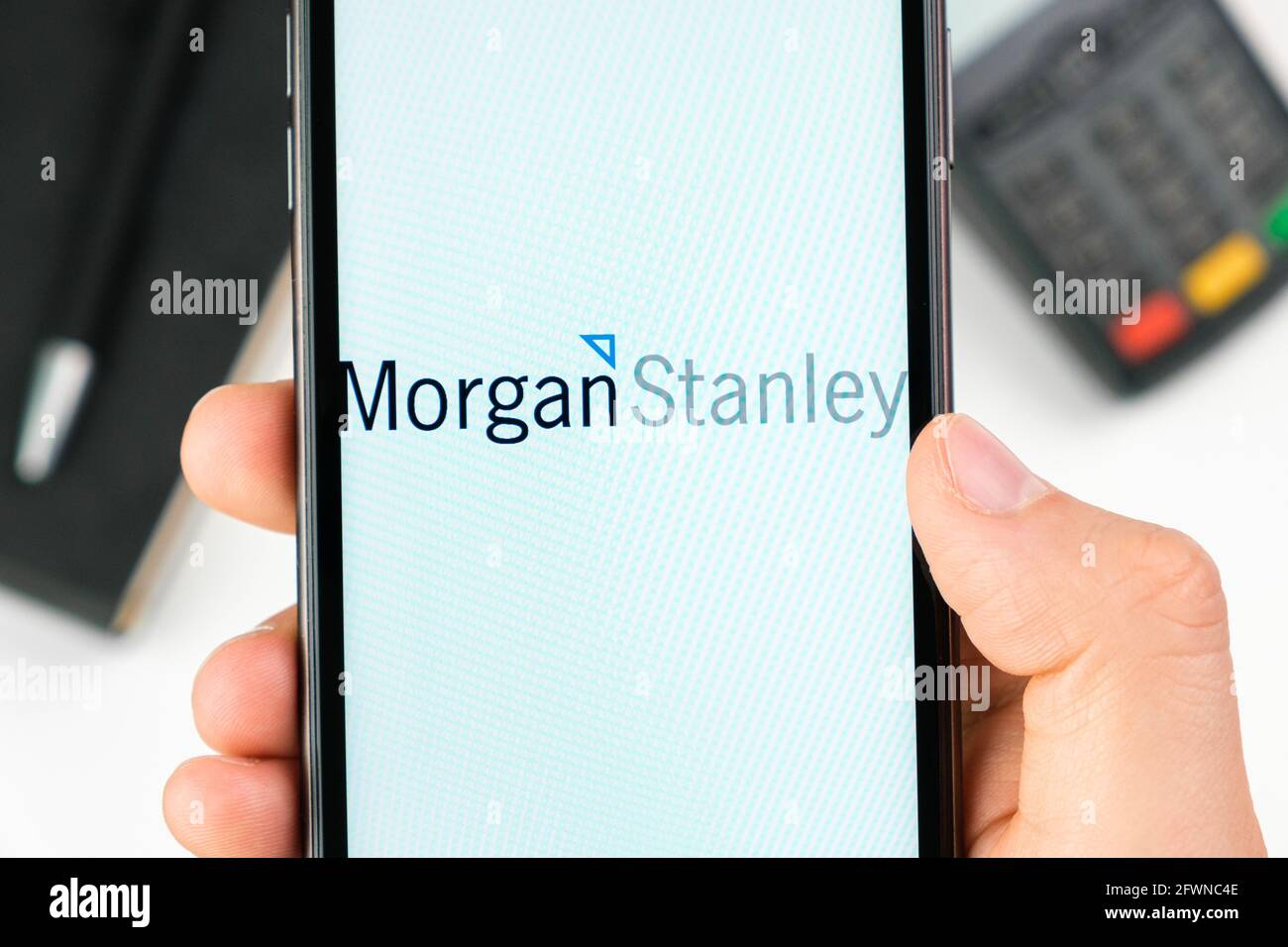 Morgan logo hi-res stock photography and images - Alamy