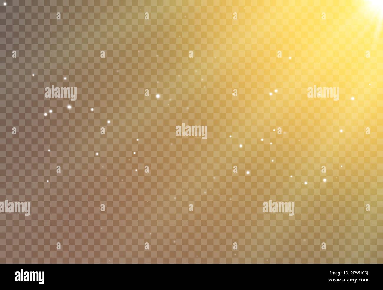 Sun light flare background effect, Sunlight ray glowing beam on ...