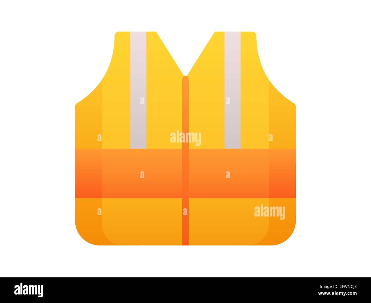 Pictogram safety vest life vest Cut Out Stock Images & Pictures - Alamy