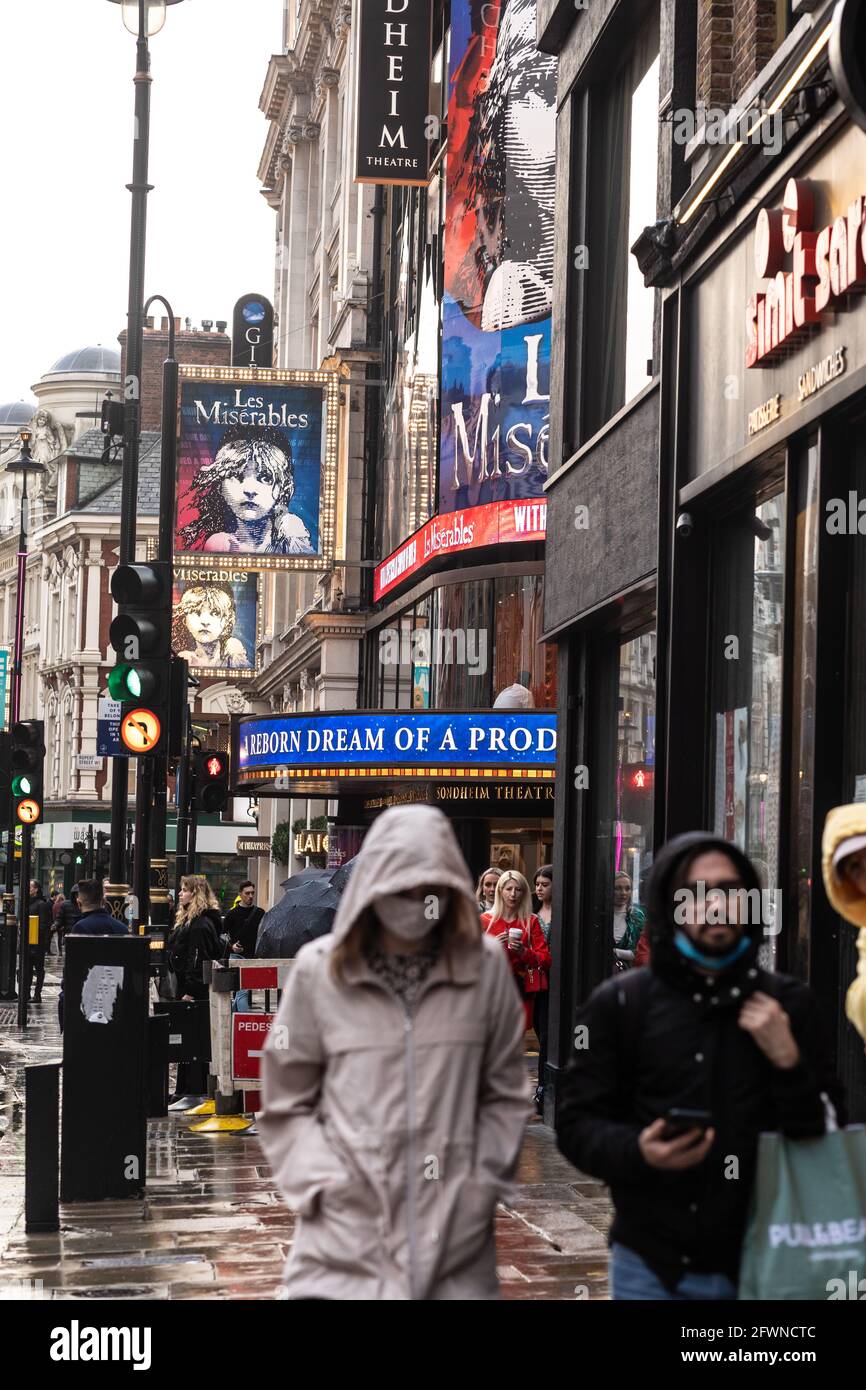 London the West End and Soho Stock Photo - Alamy