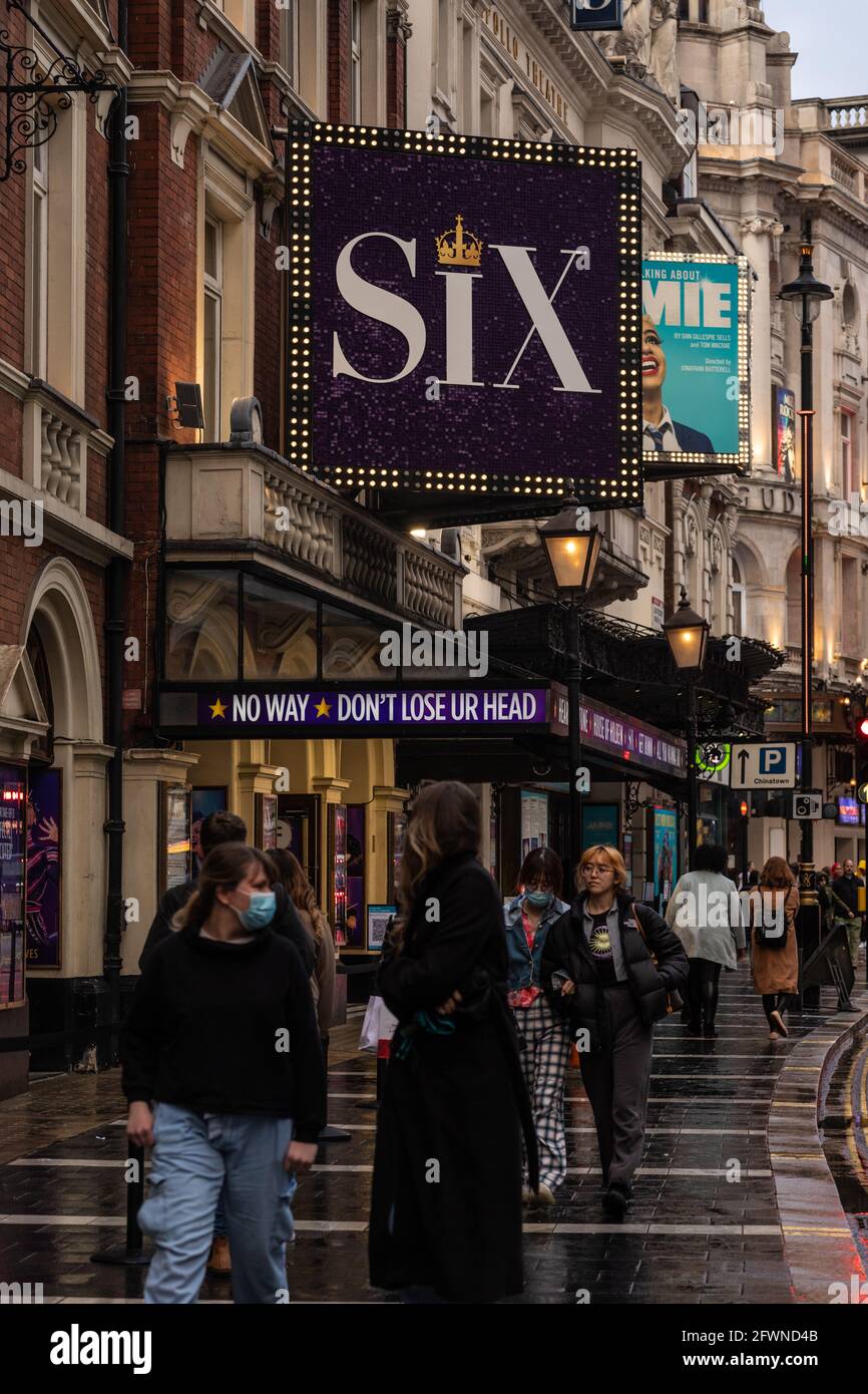 London the West End and Soho Stock Photo - Alamy