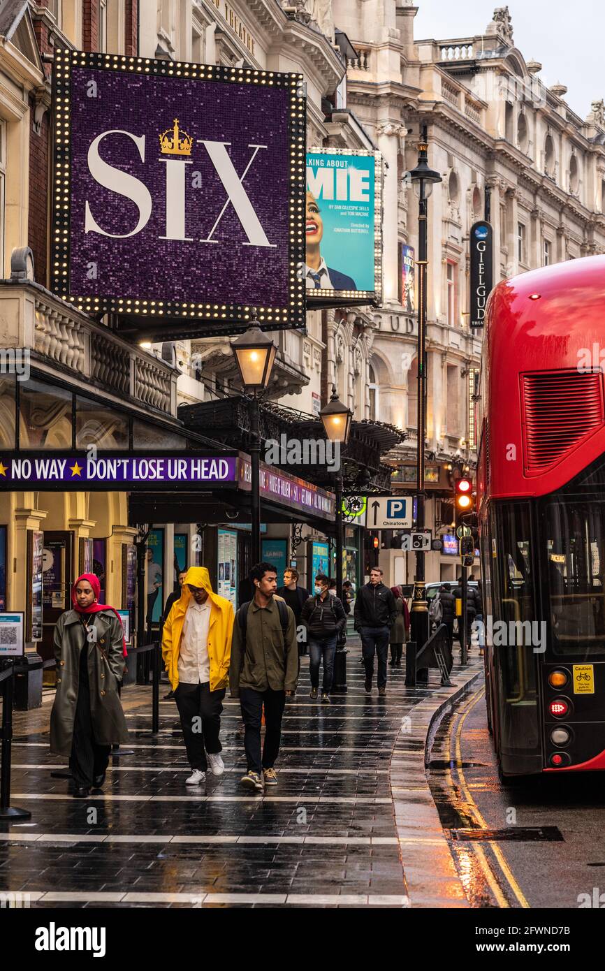 London the West End and Soho Stock Photo - Alamy