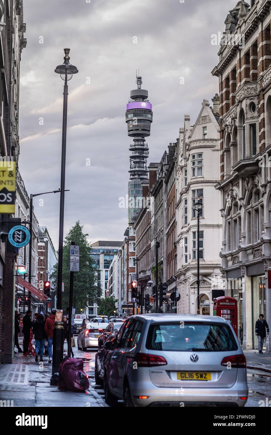 London the West End and Soho Stock Photo - Alamy
