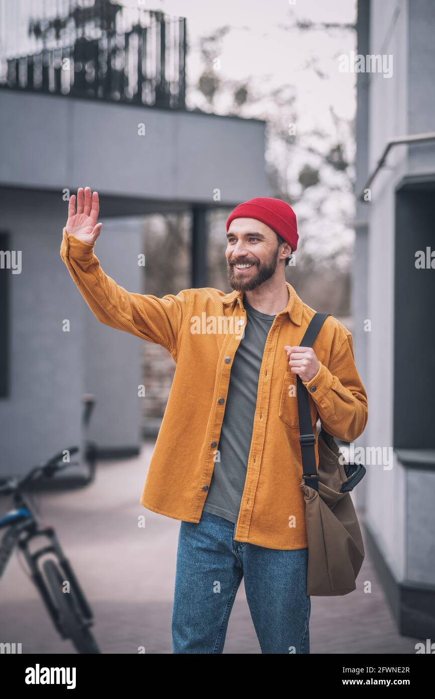 Meeting someone hi-res stock photography and images - Alamy