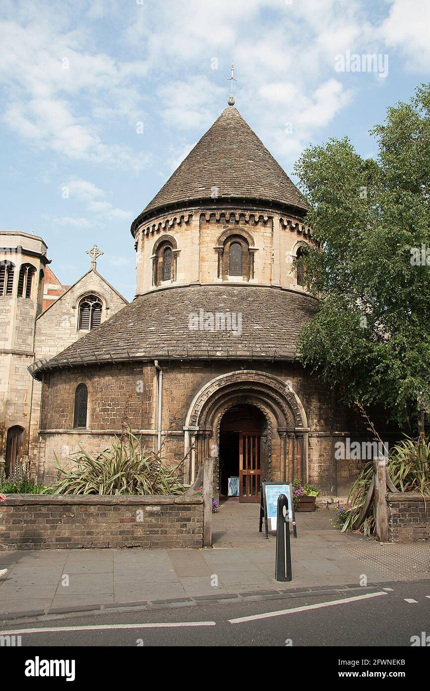 The Round Church in Cambridge Stock Photo - Alamy