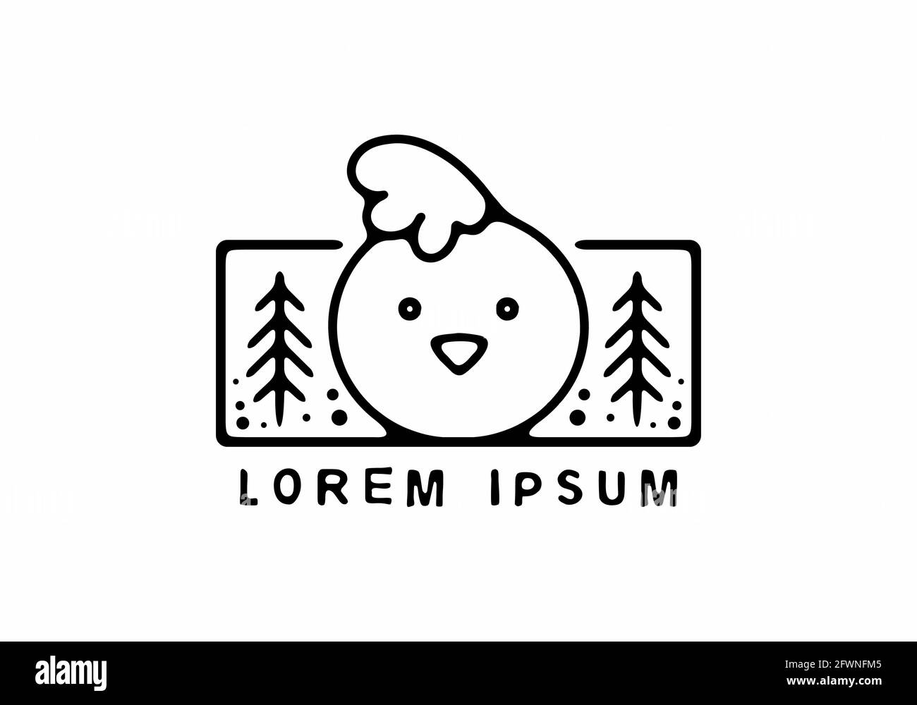 initial alphabet animal logo design Stock Vector Image & Art - Alamy