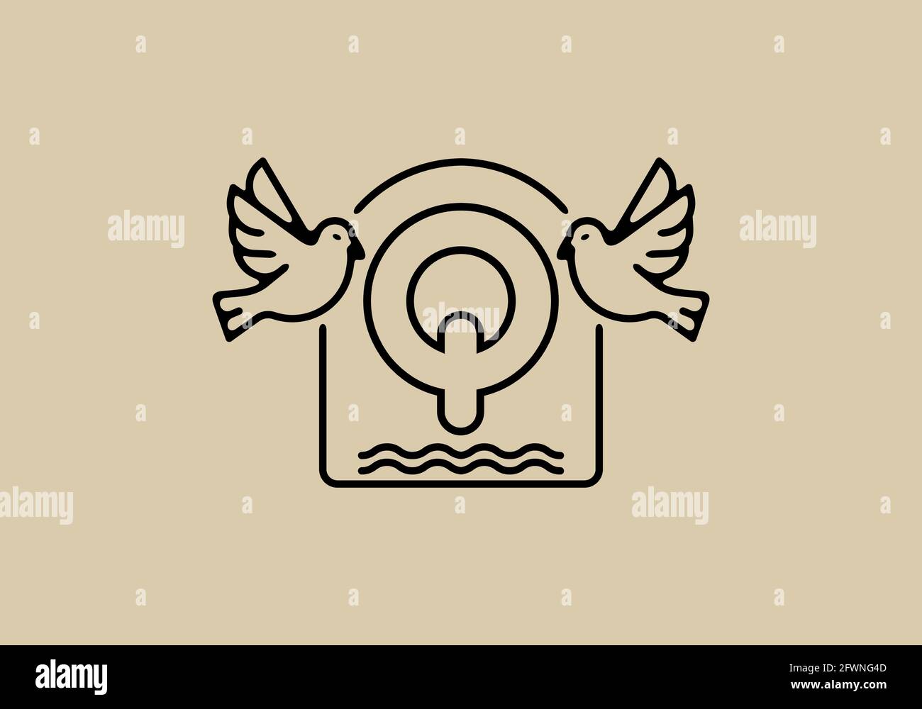 initial alphabet animal logo design Stock Vector Image & Art - Alamy