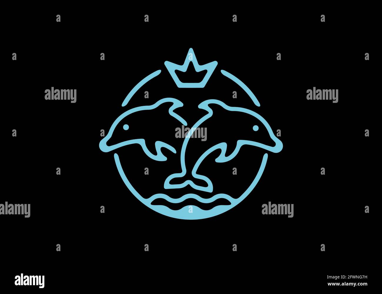 initial alphabet animal logo design Stock Vector Image & Art - Alamy