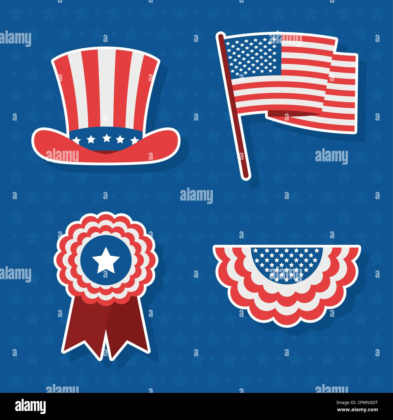 usa independence day banners design Stock Vector Image & Art - Alamy
