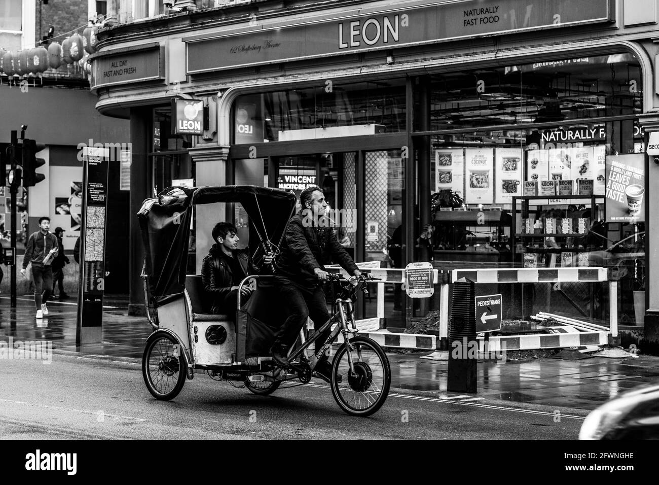 Soho rickshaws hi-res stock photography and images - Alamy