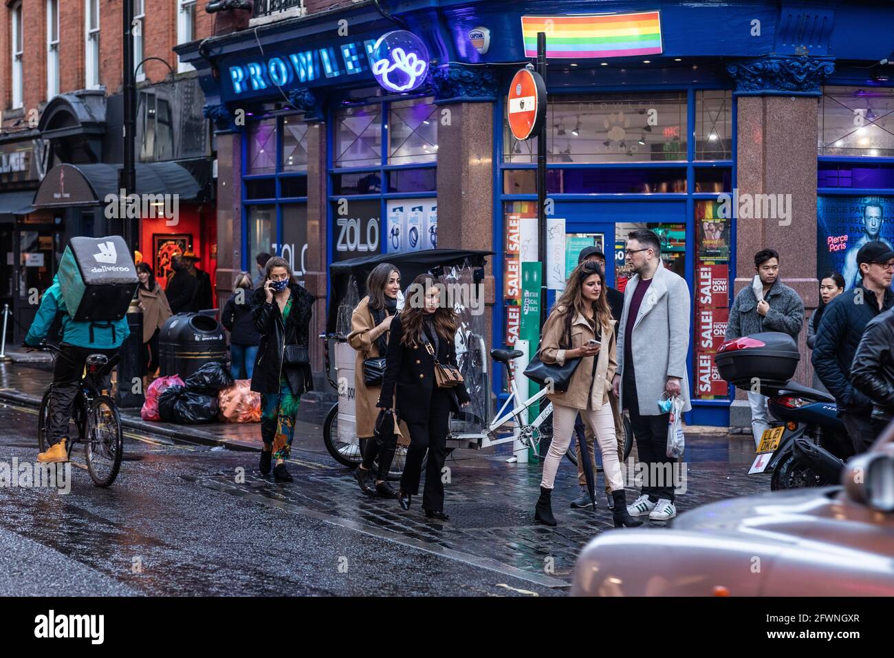 London the West End and Soho Stock Photo - Alamy