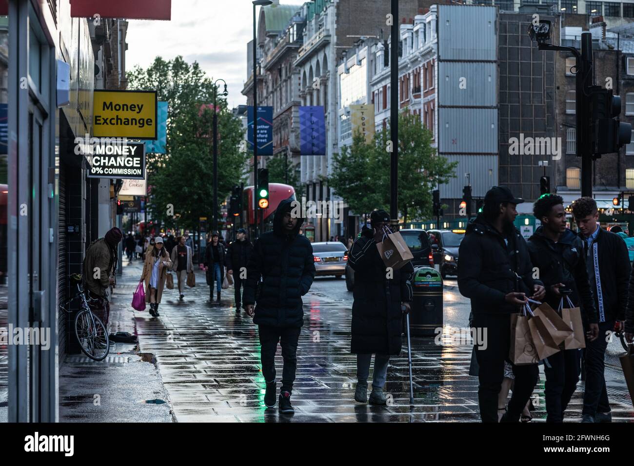 Soho rickshaws hi-res stock photography and images - Alamy