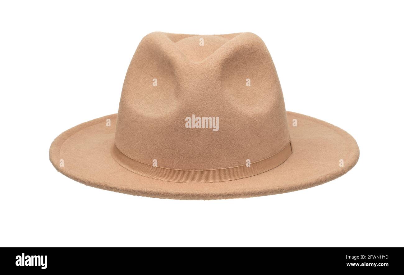 Wide brimmed cowboy hat Cut Out Stock Images & Pictures - Alamy