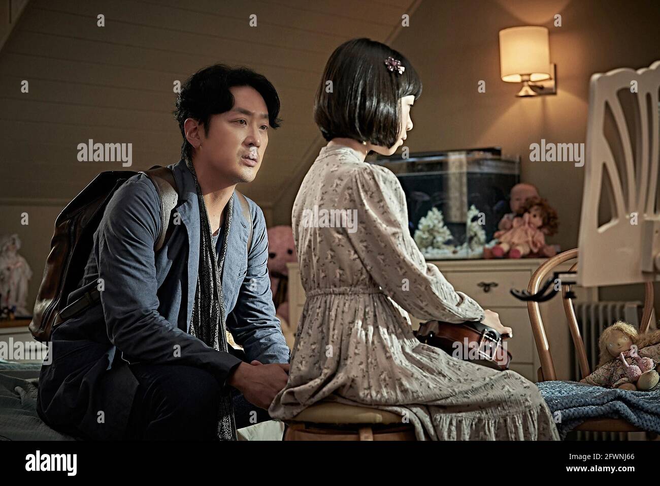 JUNG-WOO HA and YOOL HEO in THE CLOSET (2020), directed by KIM KWANG ...