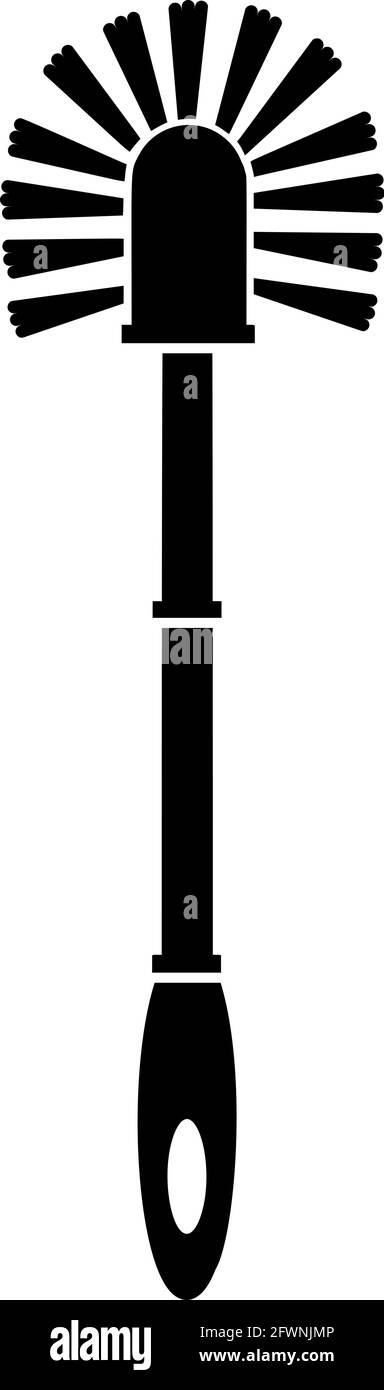 Cleaning bathroom toilet seat Stock Vector Images - Alamy