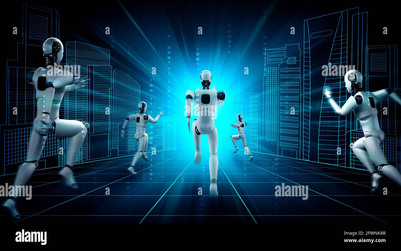 Robotic Humanoid Movement High Resolution Stock Photography and Images ...