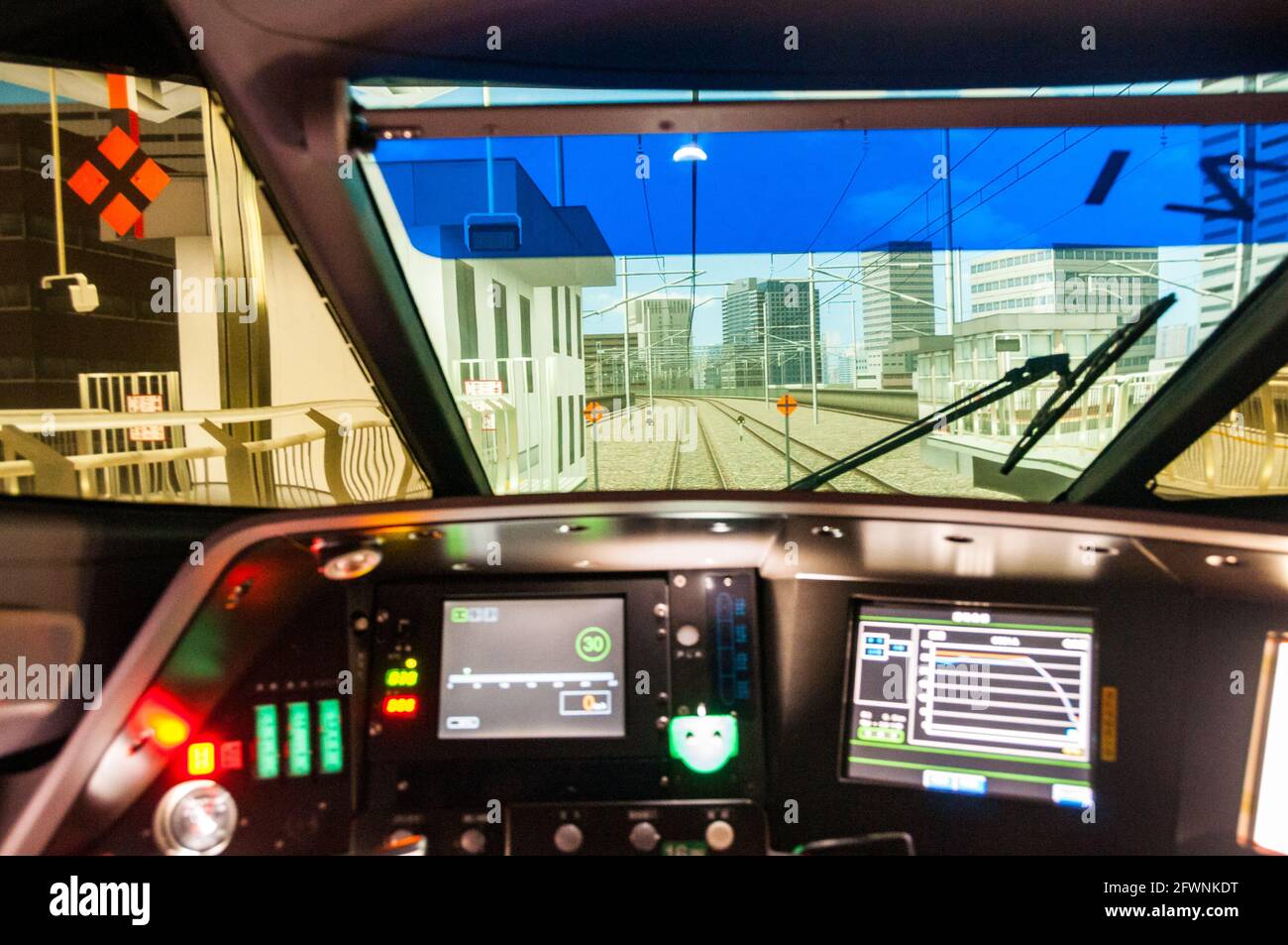 Bullet Train Cockpit