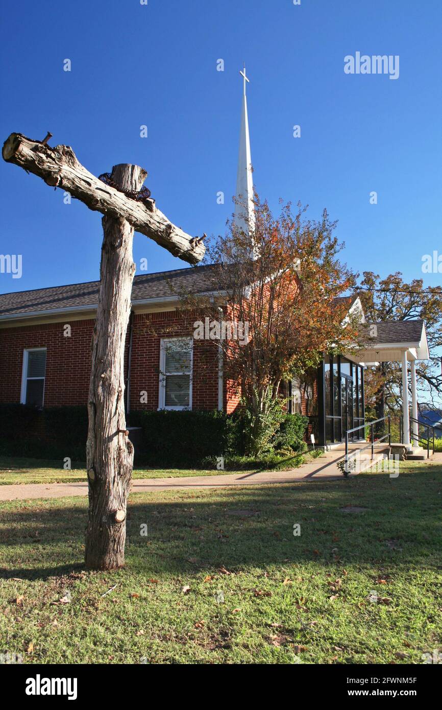 Old first baptist church sign hi-res stock photography and images - Alamy