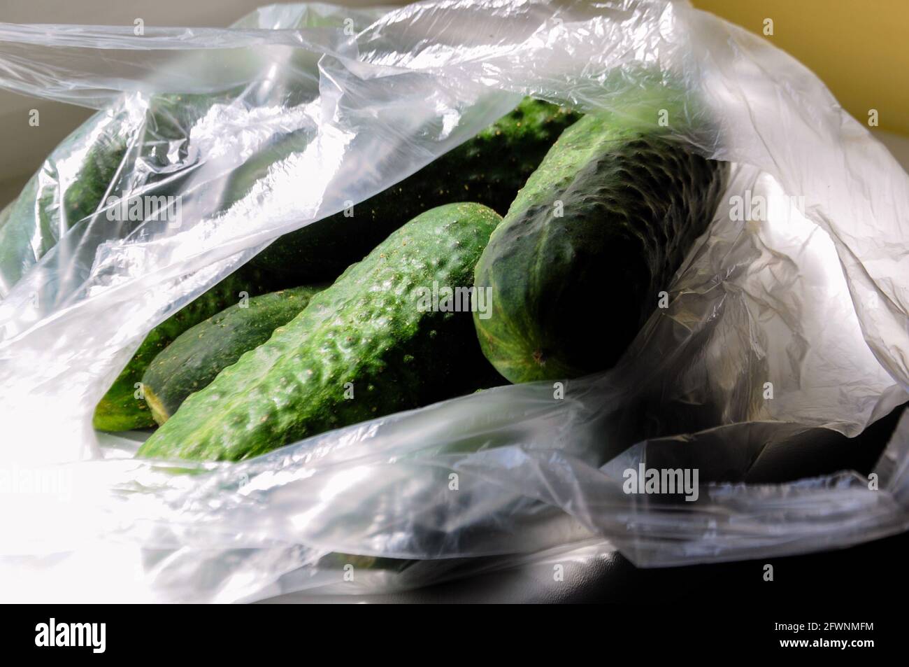 Green food waste bag hi-res stock photography and images - Alamy