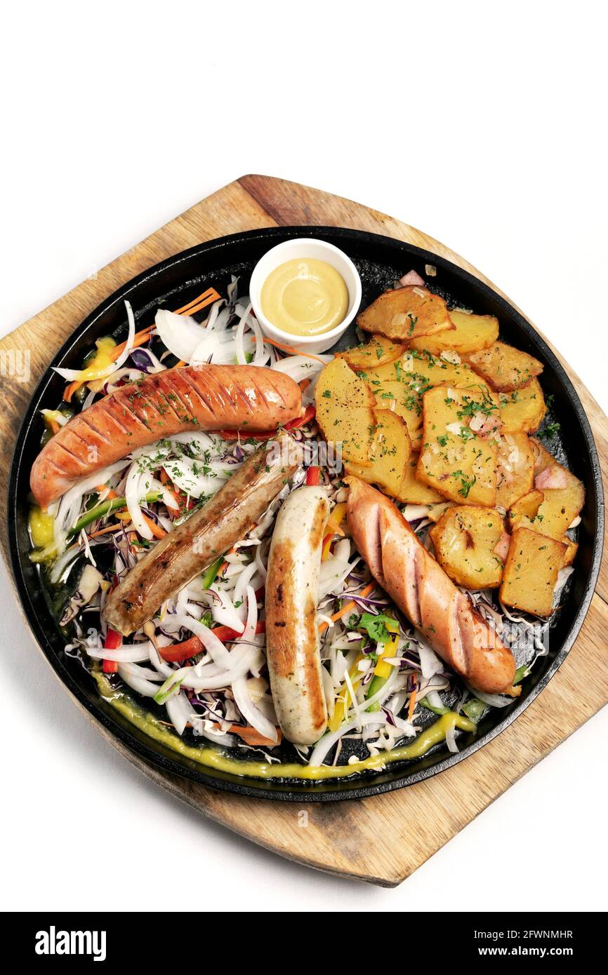 German Sausage Platter