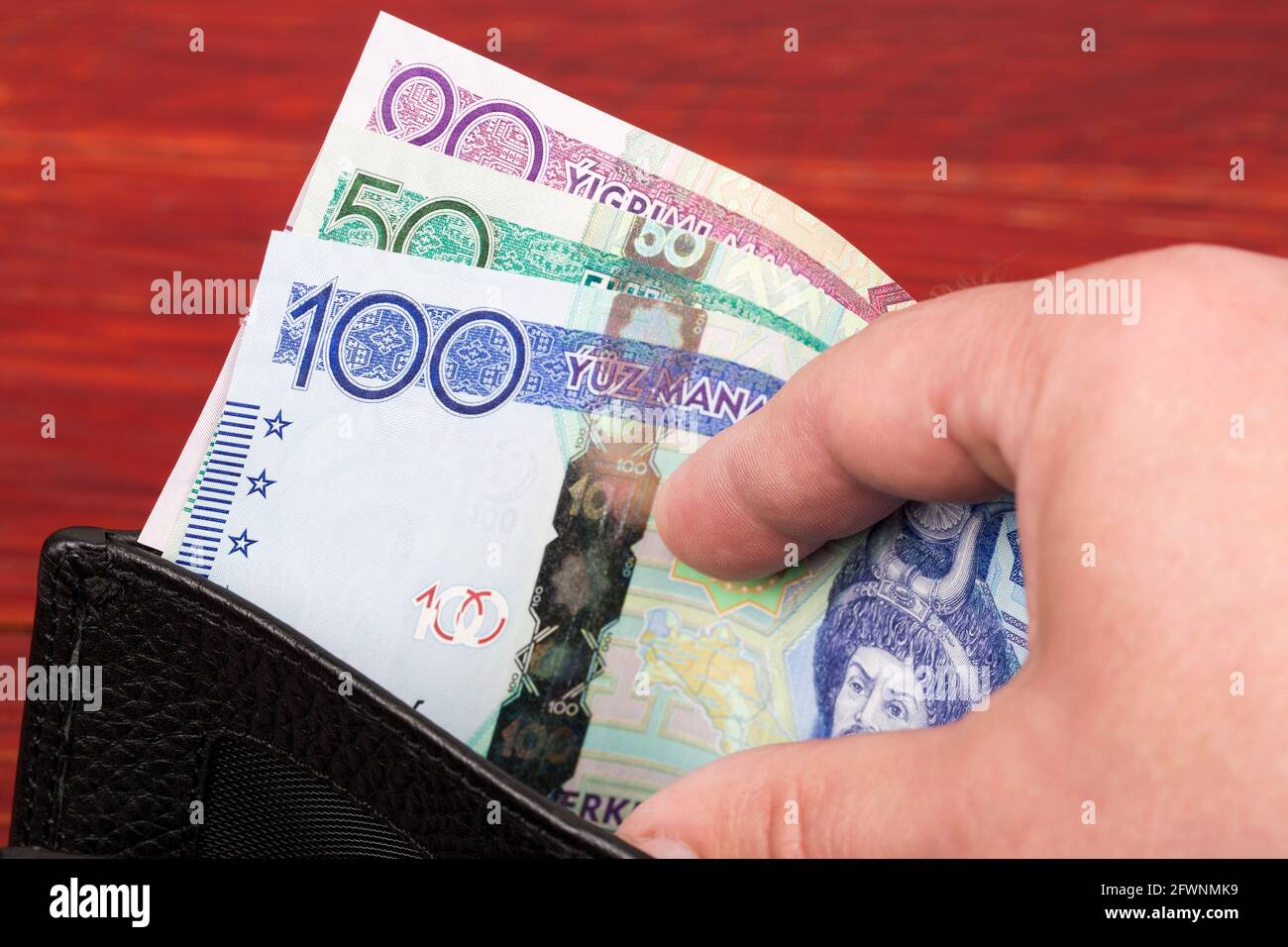 Turkmenistan manat hi-res stock photography and images - Alamy