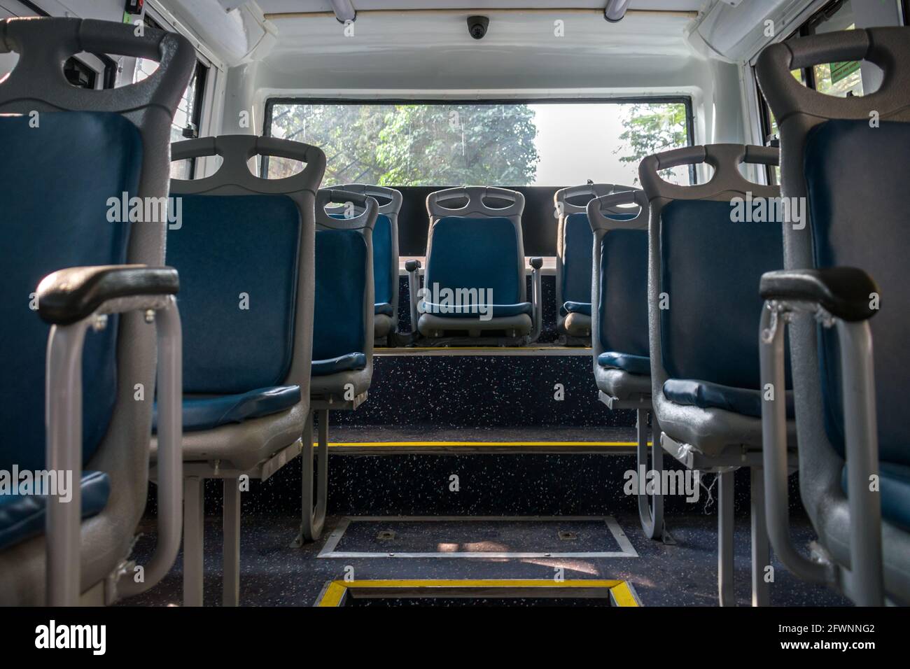 Indian Bus Inside View