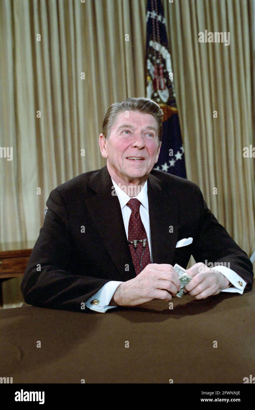 RONALD REAGAN in THE REAGANS (2020), directed by MATT TYRNAUER. Credit ...