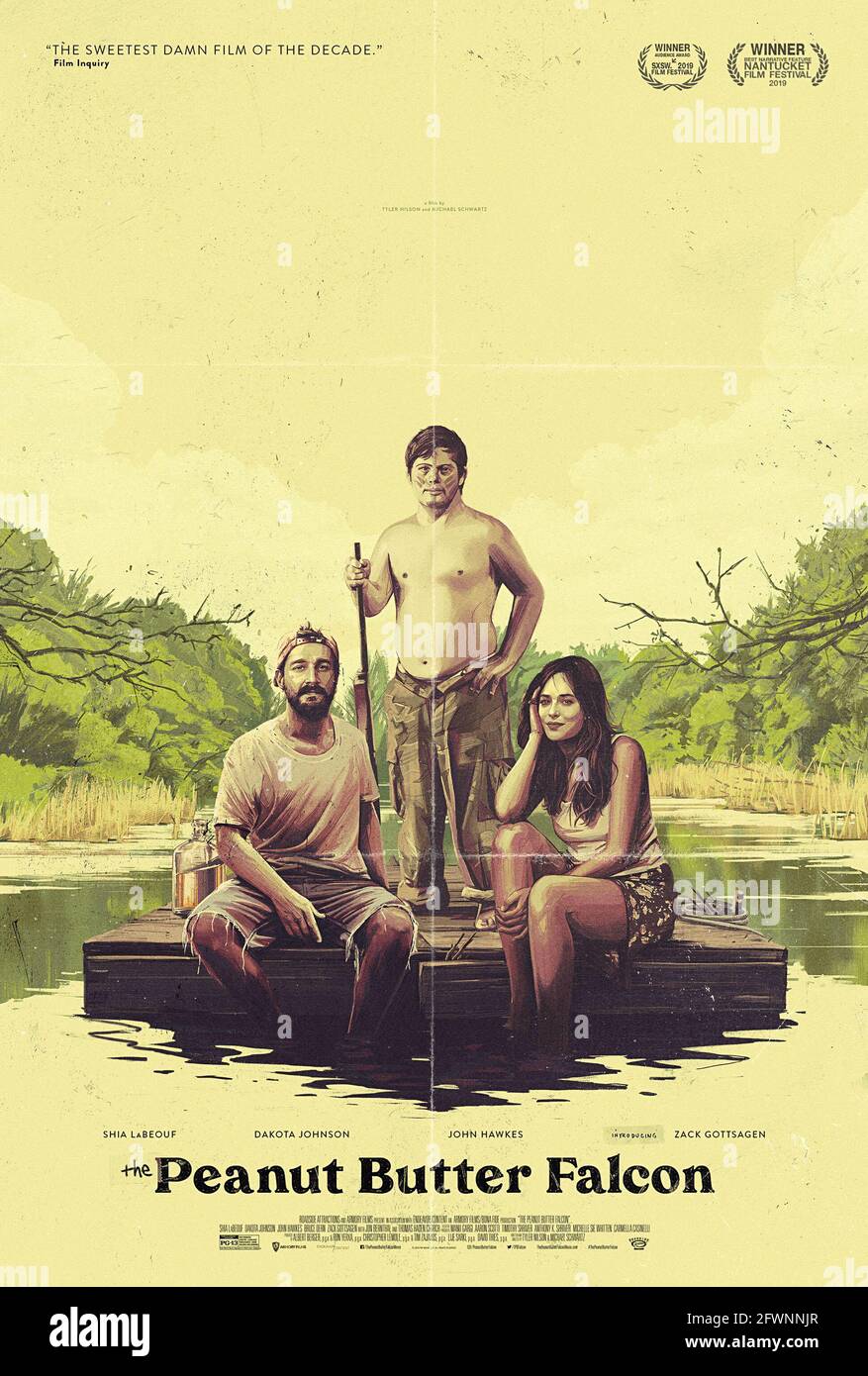 SHIA LABEOUF, DAKOTA JOHNSON and ZACK GOTTSAGEN in THE PEANUT BUTTER ...