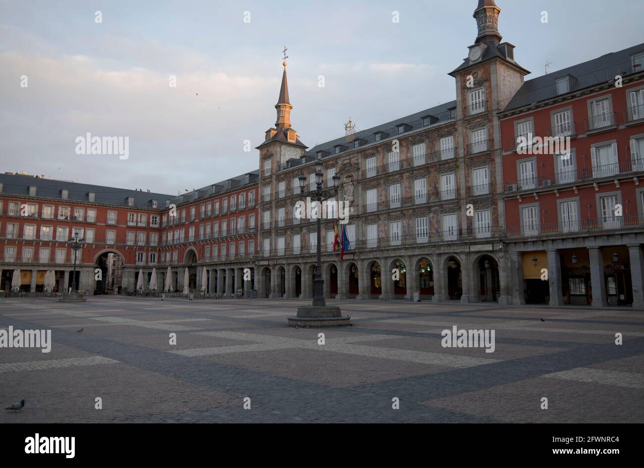 Main Square (Plaza Mayor) of Madrid, Spain Stock Photo - Alamy