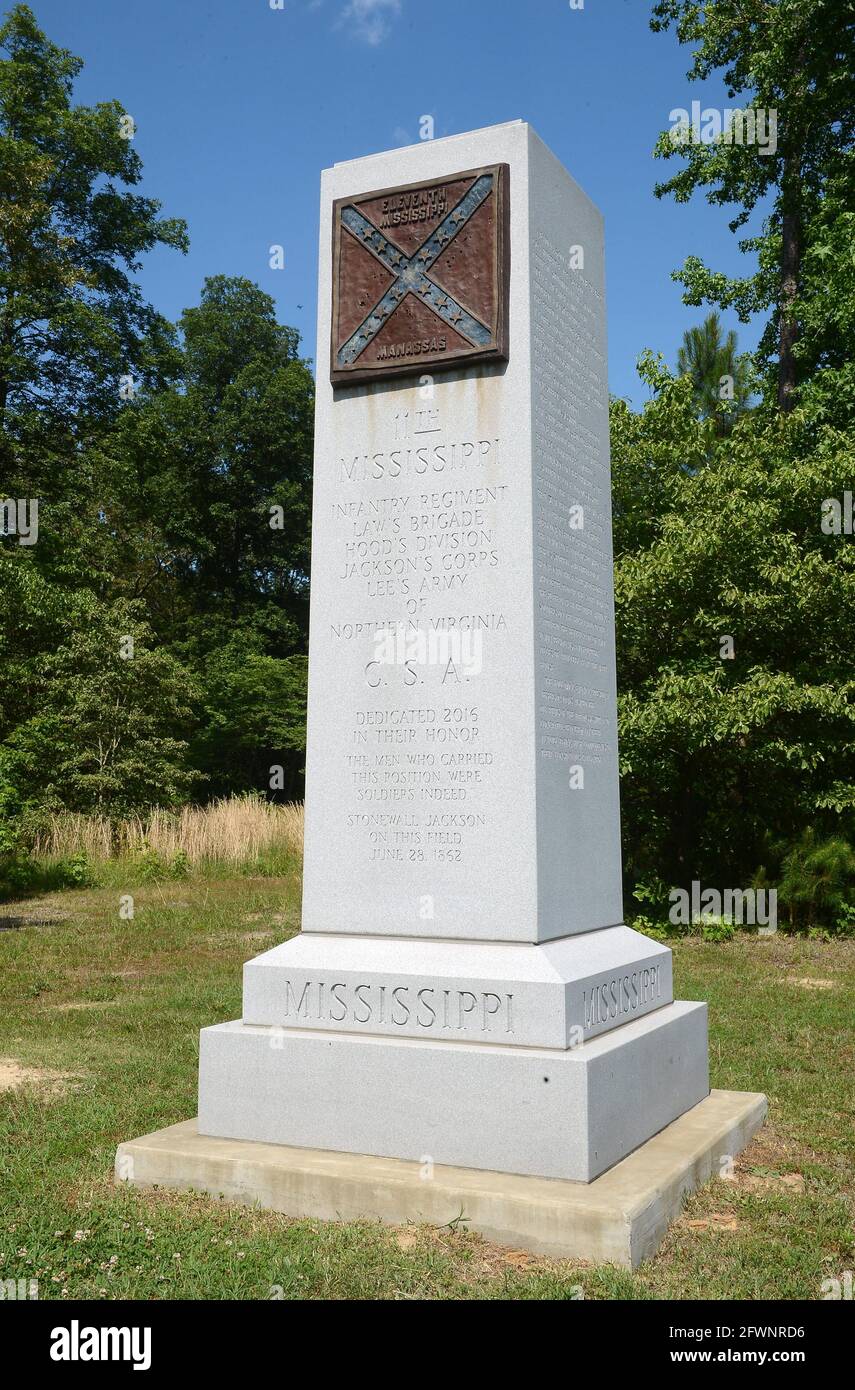 Gaines mill 1862 hi-res stock photography and images - Alamy