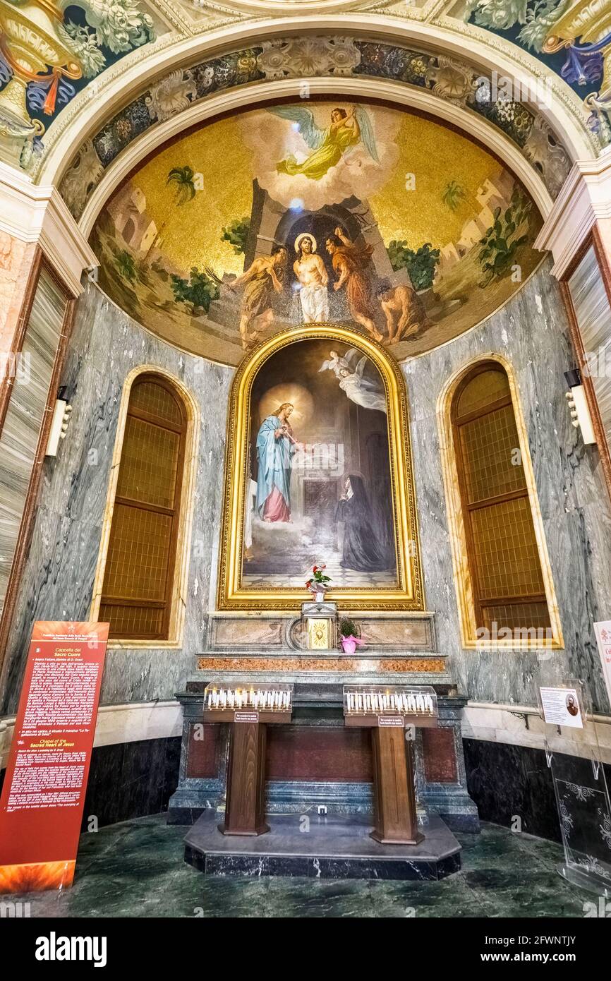 Cappella del sacro cuore hi-res stock photography and images - Alamy