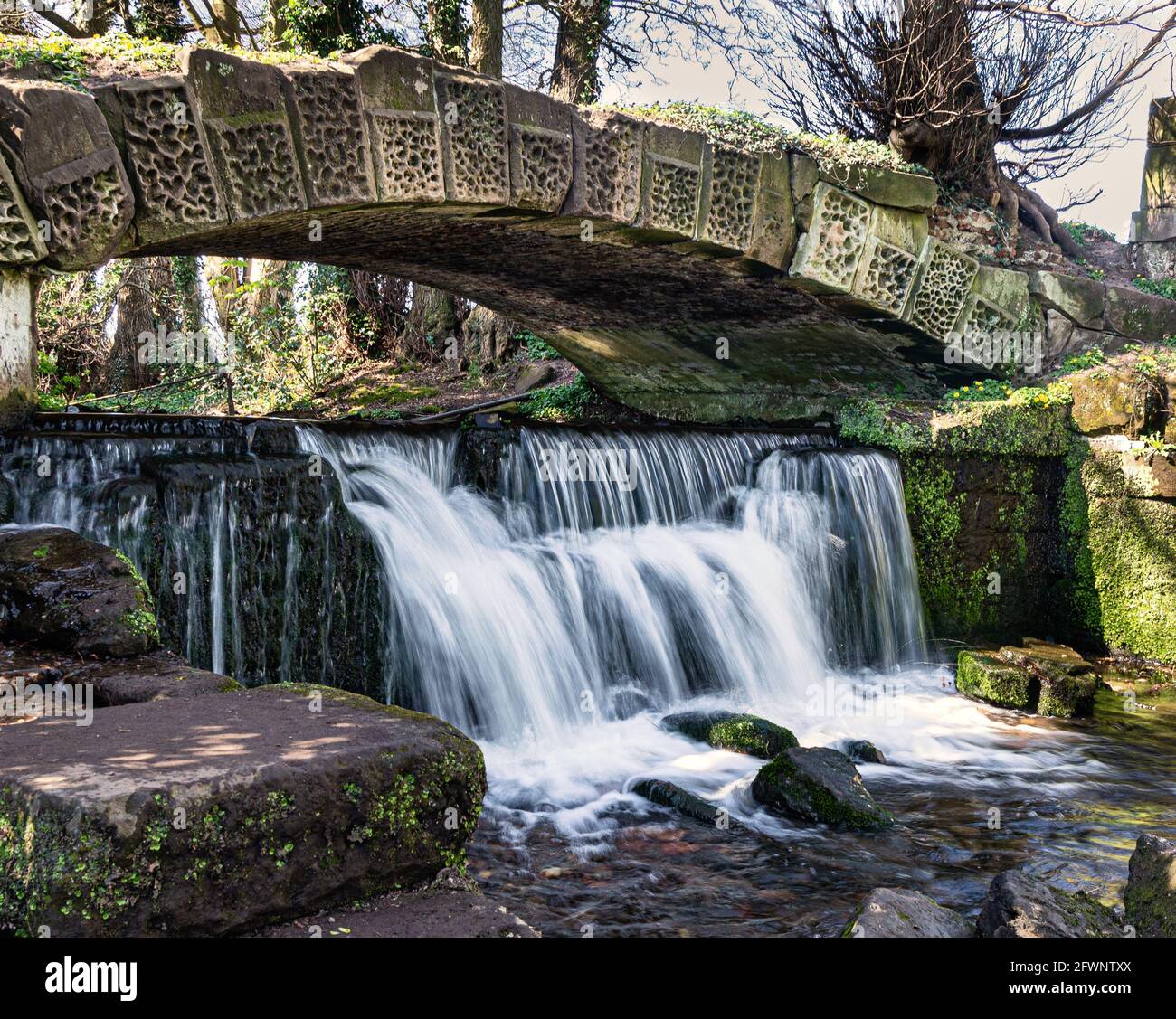 Slitting Mill Falls Stock Photo - Alamy