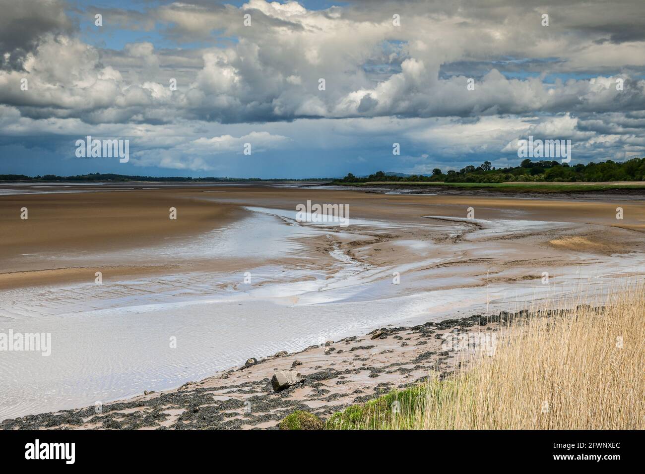 Estuary at Sharpness, Gloucestershire Stock Photo - Alamy